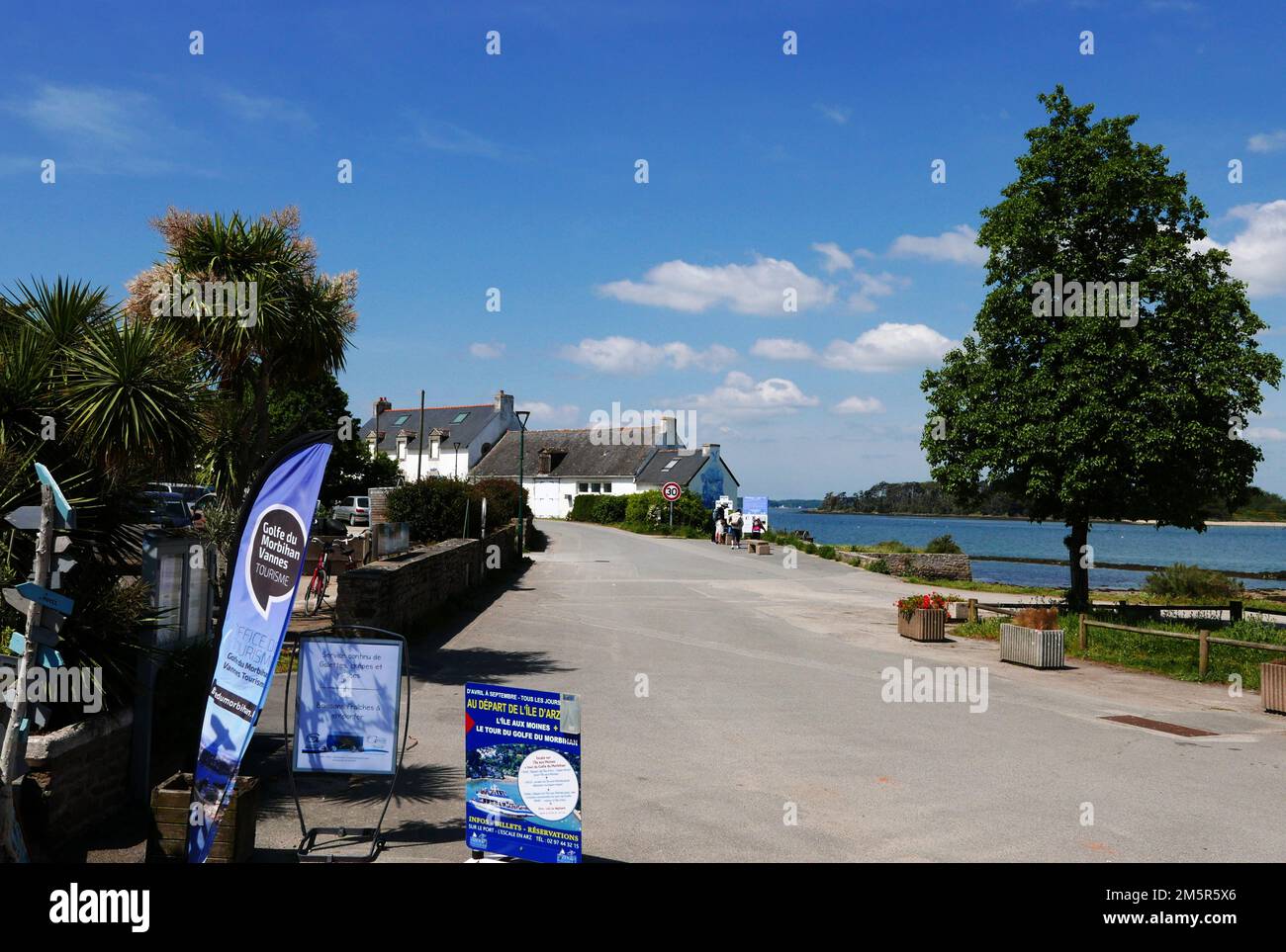 Ile d'Arz, Pointe du Béluré, Golfe du Morbihan, Morbihan, Bretagne ...
