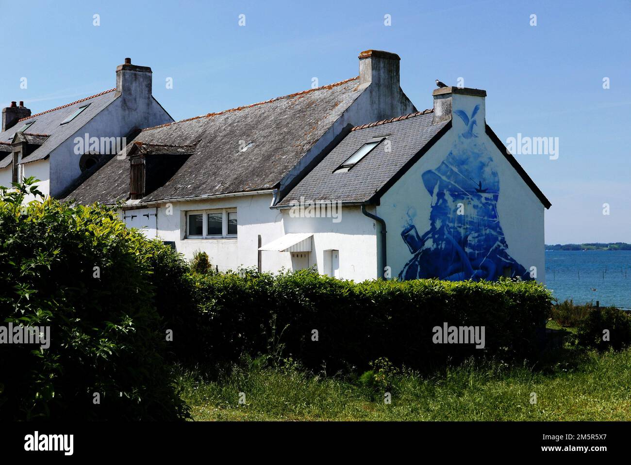 Ile d'Arz, Pointe du Béluré, Golfe du Morbihan, Morbihan, Bretagne ...