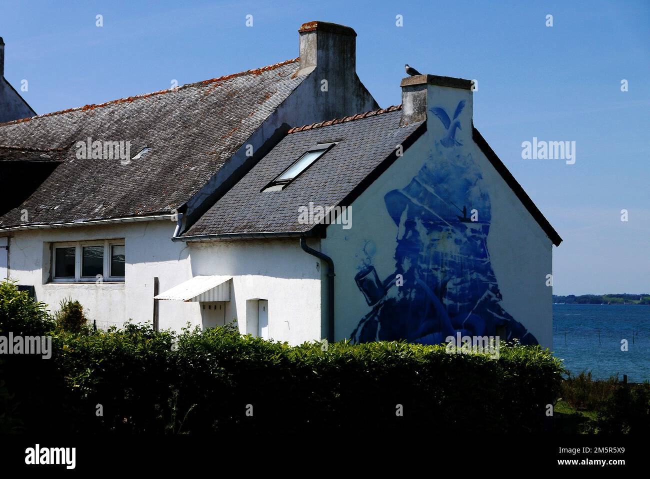 Ile d'Arz, Pointe du Béluré, Golfe du Morbihan, Morbihan, Bretagne ...