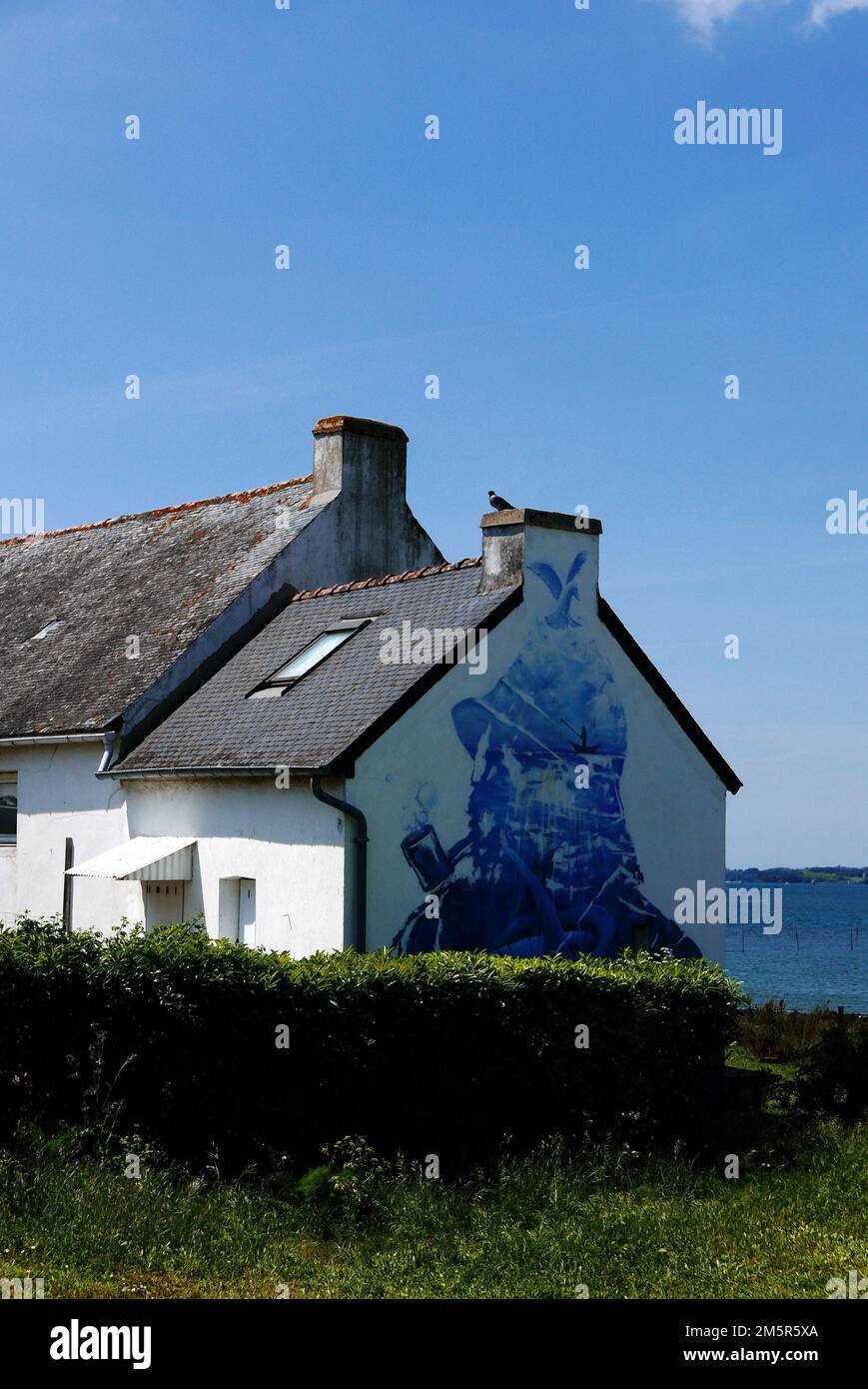Ile d'Arz, Pointe du Béluré, Golfe du Morbihan, Morbihan, Bretagne ...