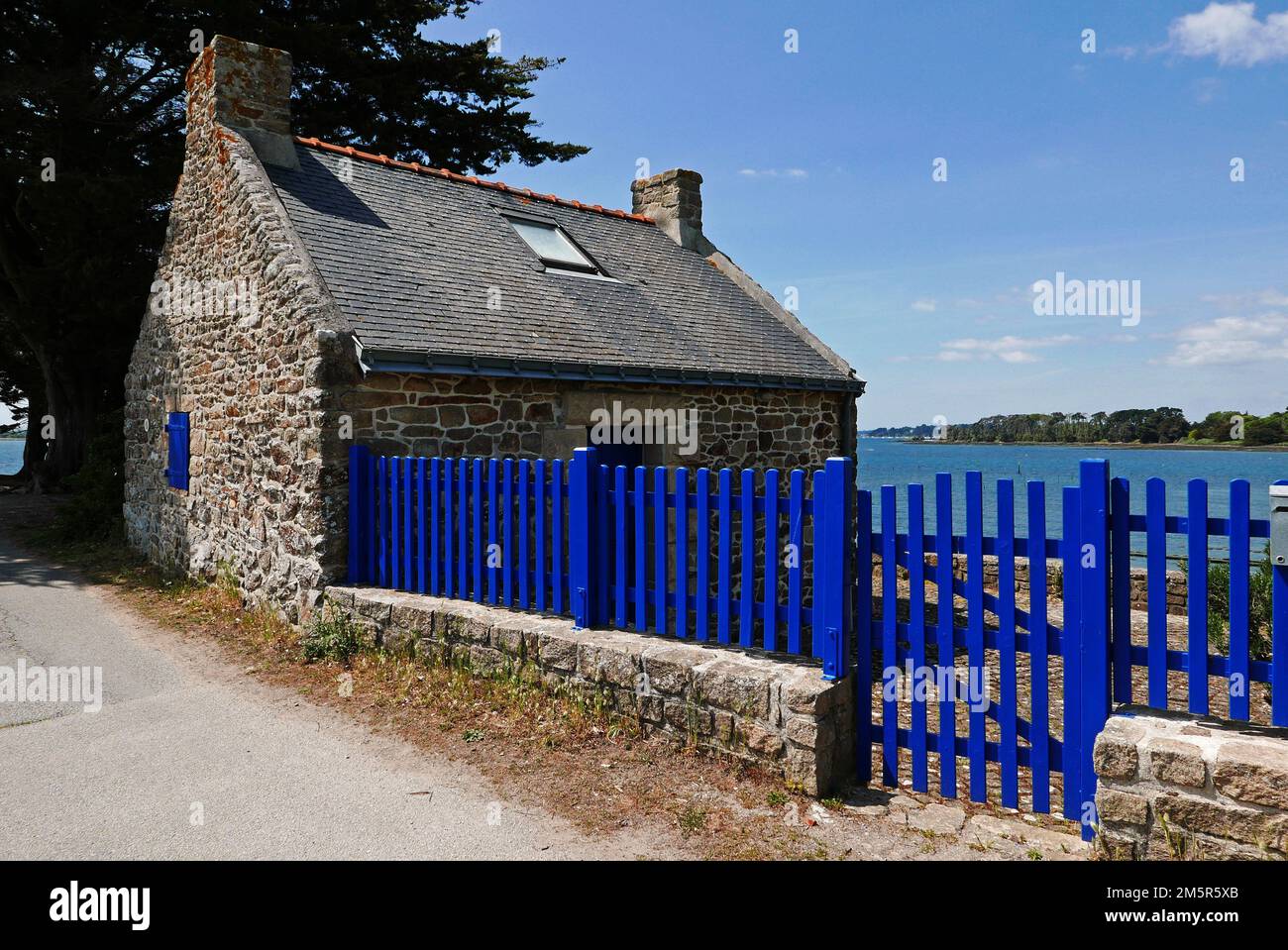 Ile d'Arz, pointe du Béluré, Golfe du Morbihan, Morbihan, Bretagne ...