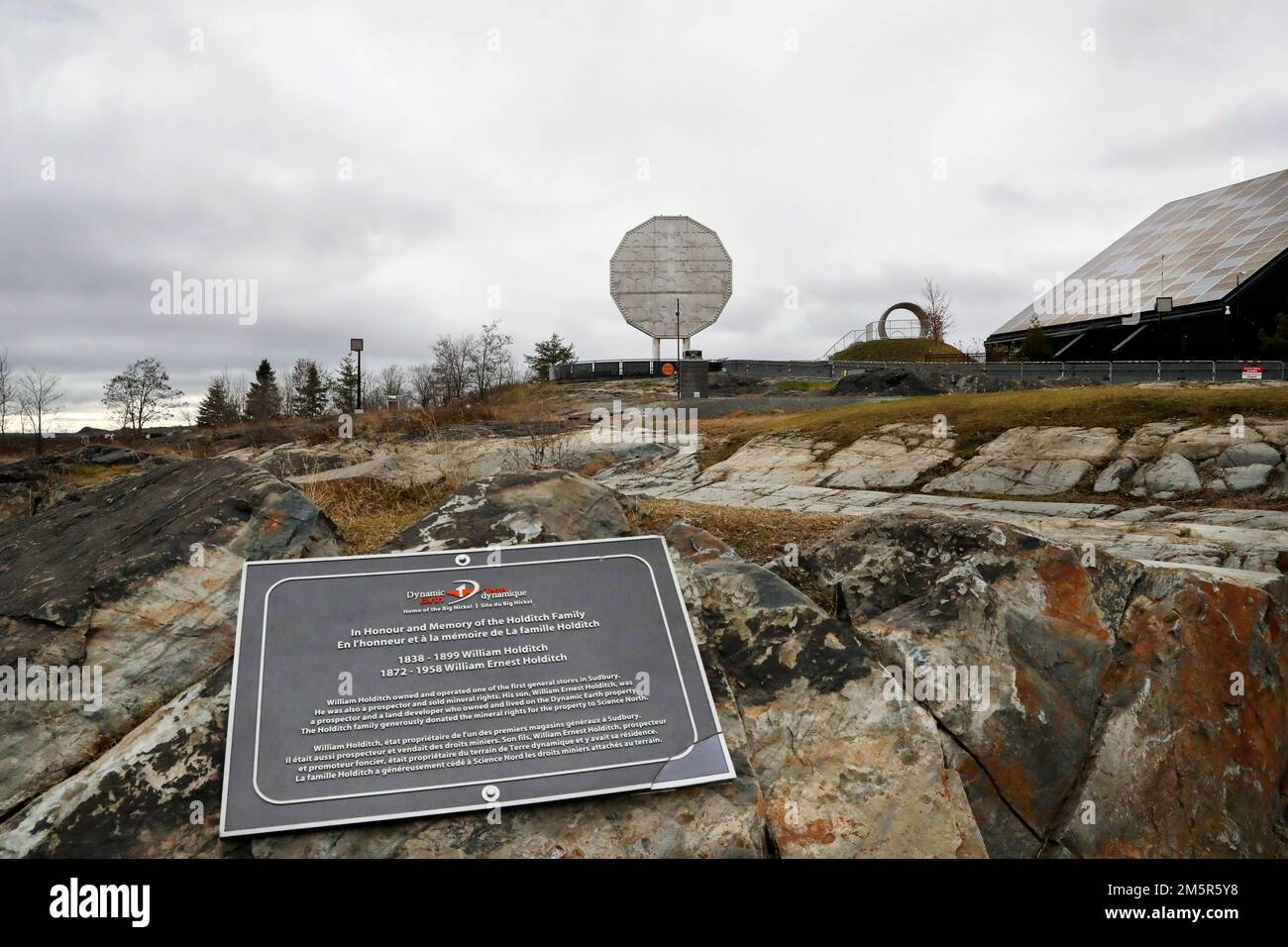 Nov 12 2022, Sudbury Ontario Canada. The Big Nickel stands at the ...