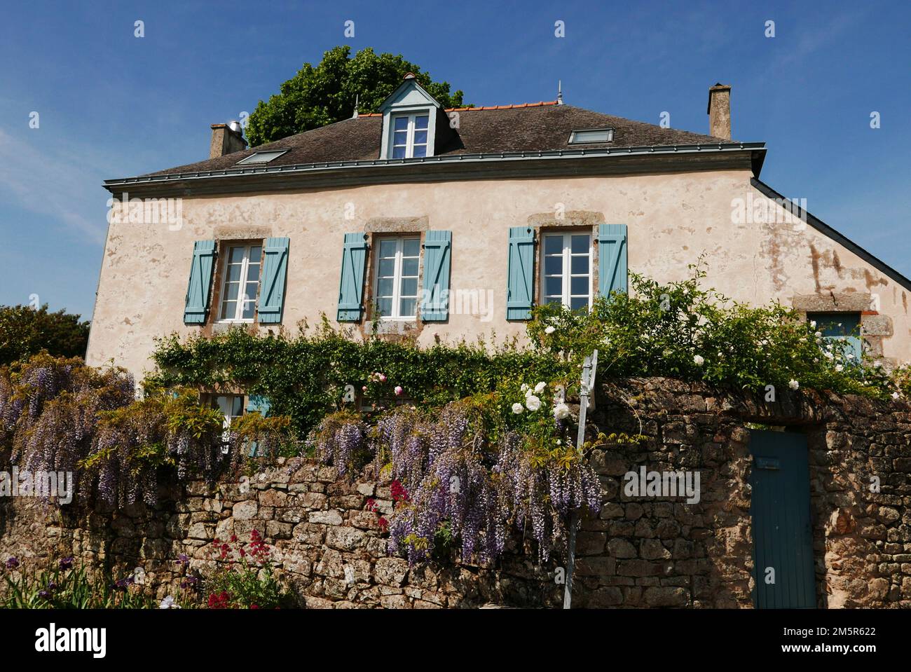 Ile d'Arz, le bourg, Golfe du Morbihan, Morbihan, Bretagne, Brittany ...