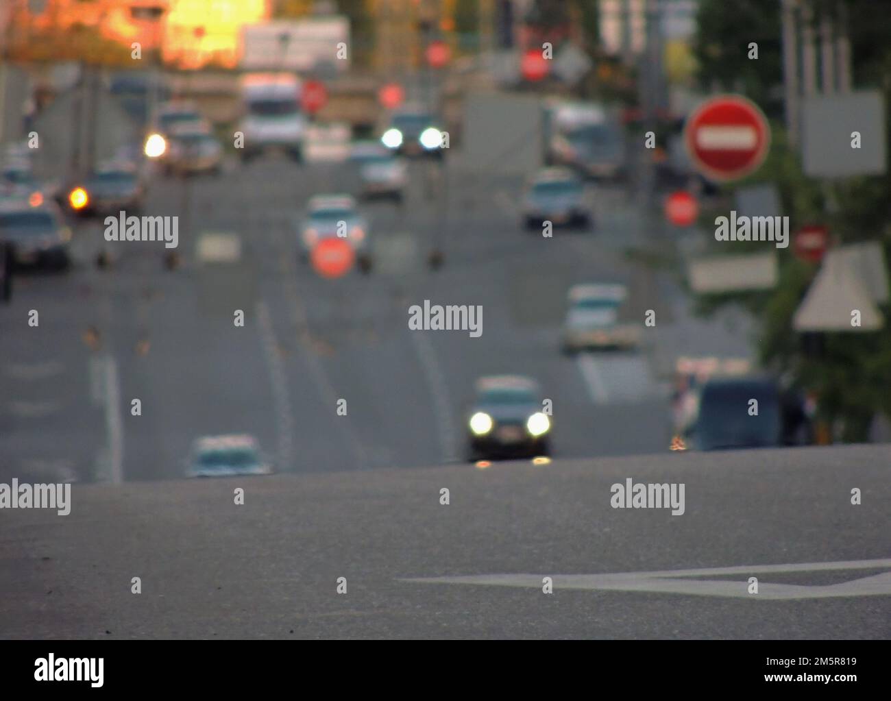 Road traffic sign city hi-res stock photography and images - Alamy