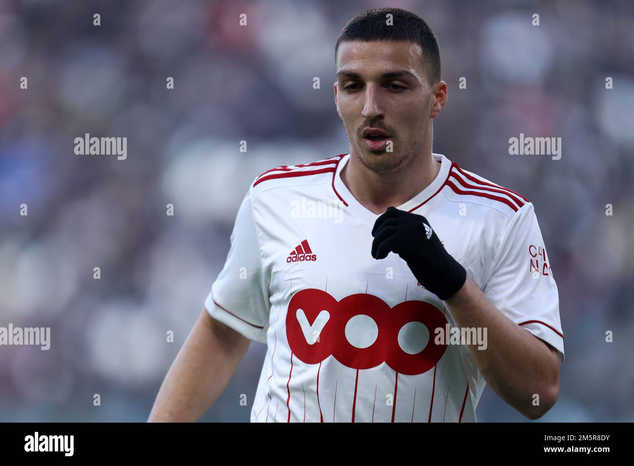 Osher Davida of Standard de Liege looks on during the friendly football ...