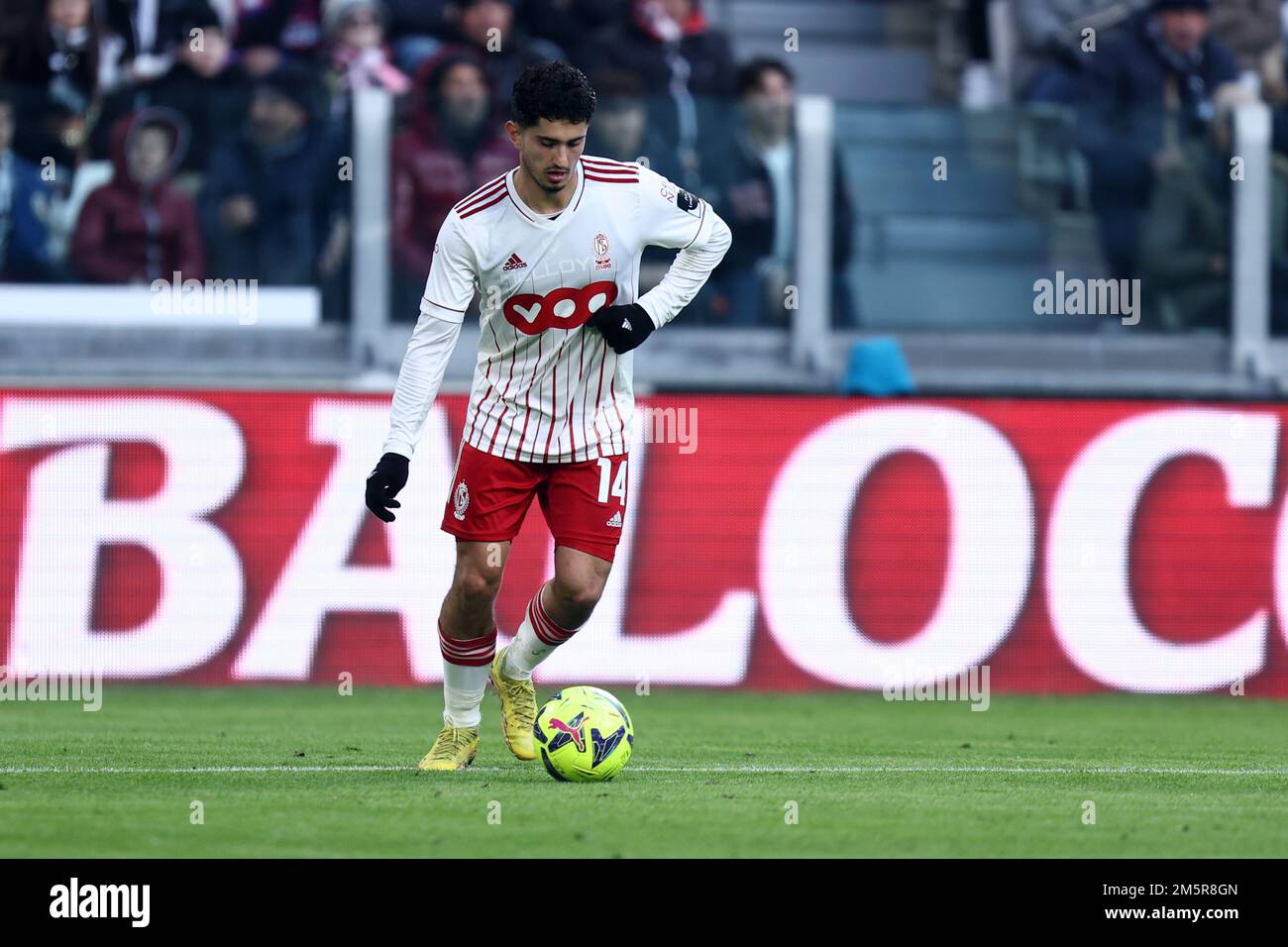 Steven Alzate of Standard de Liege in action during the friendly ...