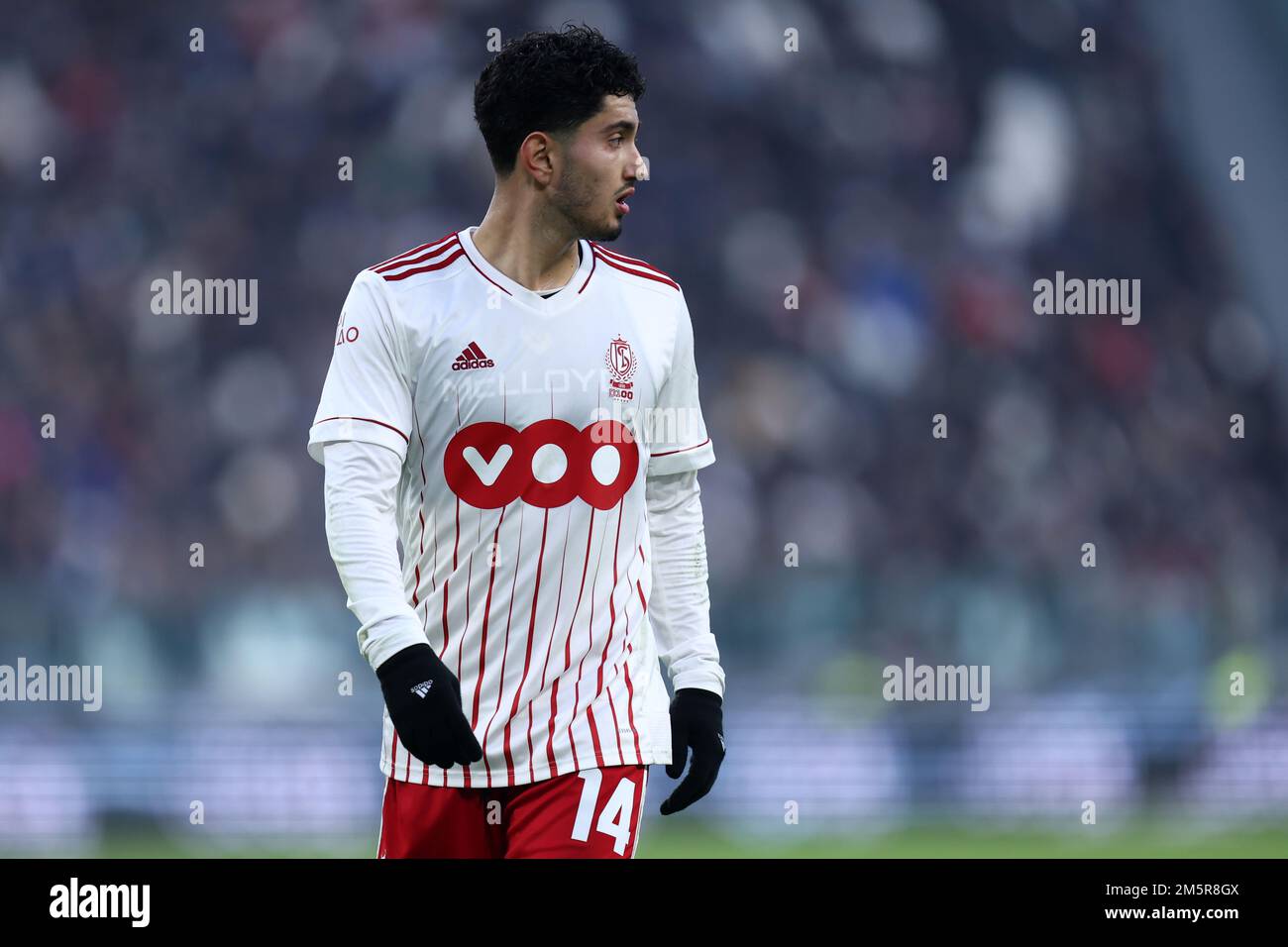 Steven Alzate of Standard de Liege looks on during the friendly ...