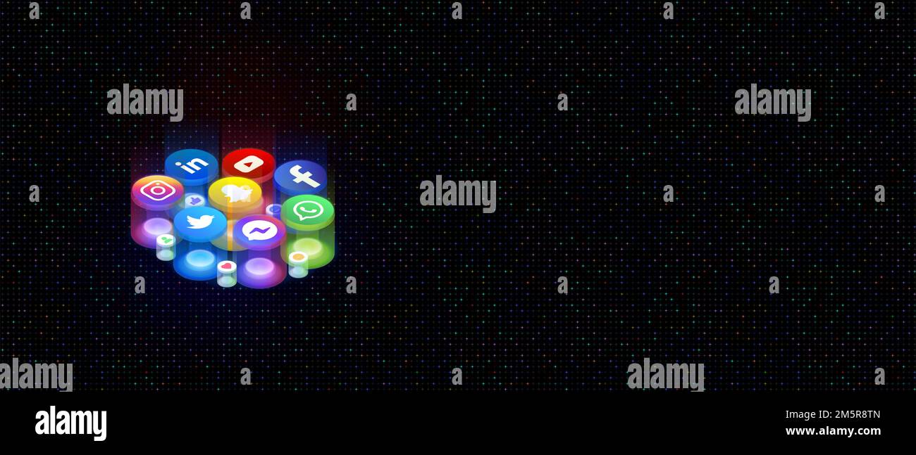 Social media, Comment, Follow, Notifications backdrop, Wallpaper ...