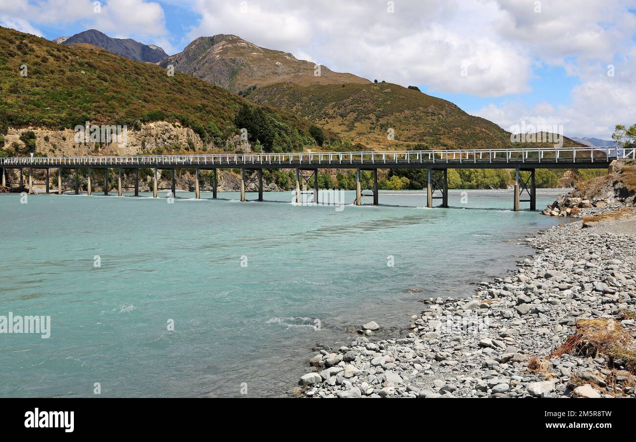 Mt White bridge - New Zealand Stock Photo - Alamy