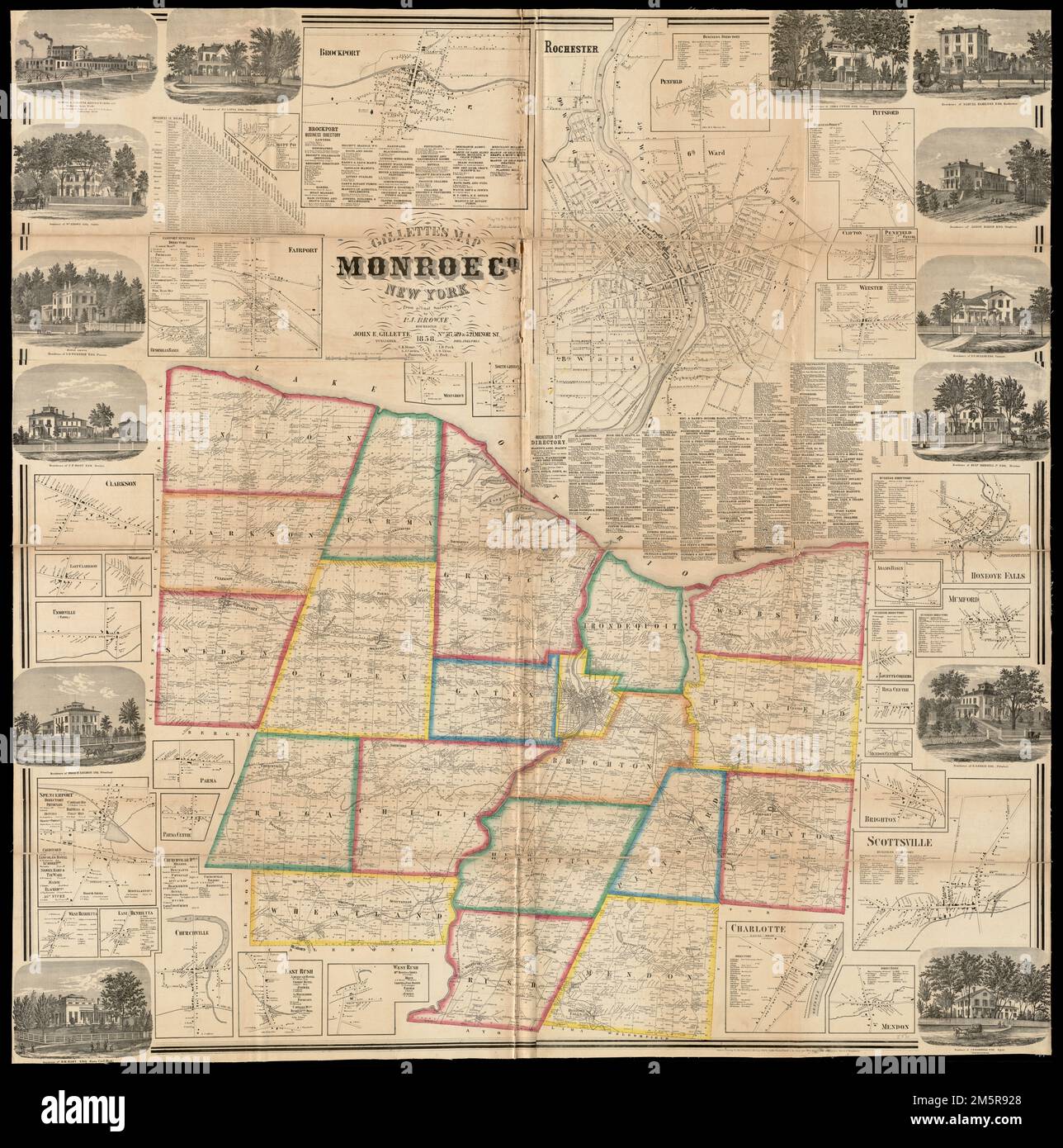 Pearsall map hi-res stock photography and images - Alamy