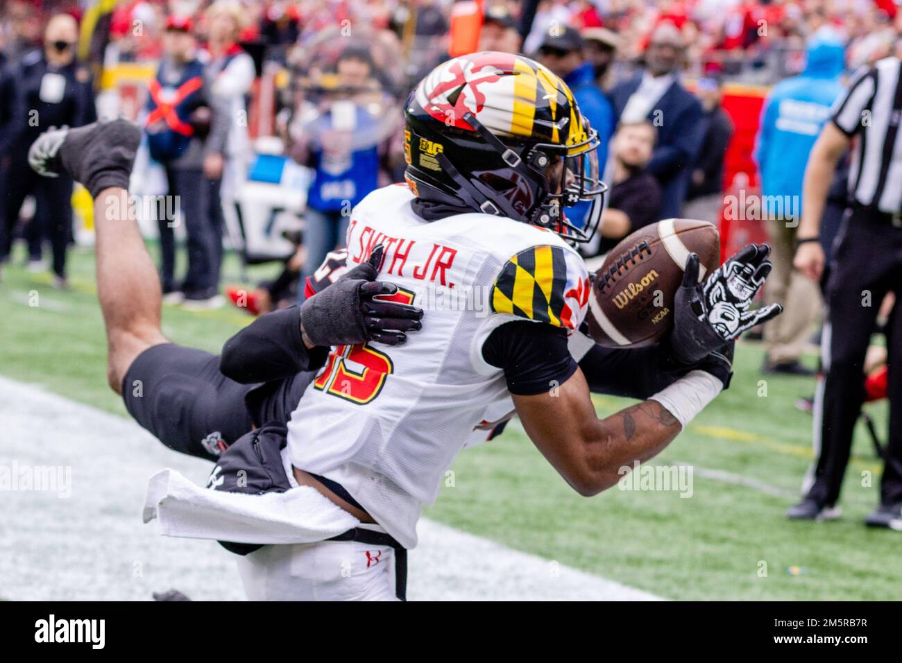 December 30, 2022: Maryland Terrapins wide receiver Octavian Smith Jr ...
