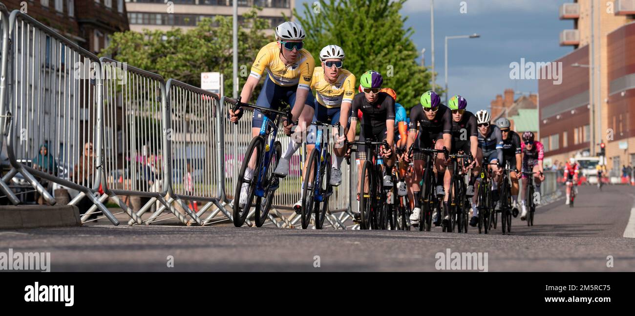 Barking, London, England – May 21, 2022 - Men's Tour Series Stock Photo ...