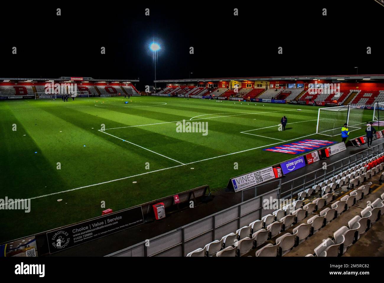 Stevenage vs crawley town hi-res stock photography and images - Alamy