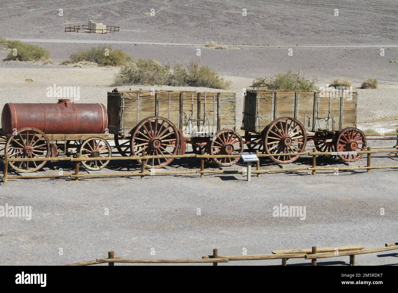 Abandoned rusted train in the ghost town of Rhyolite, Nevada, USA Stock ...