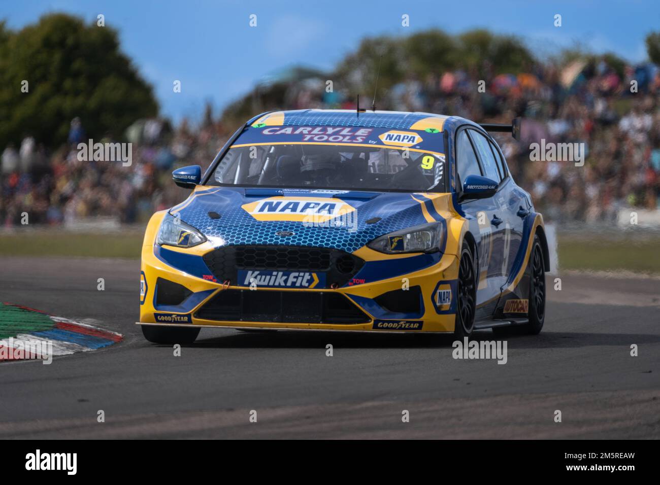 BTCC British Touring Car Championship Truxton Round 22 Stock Photo - Alamy