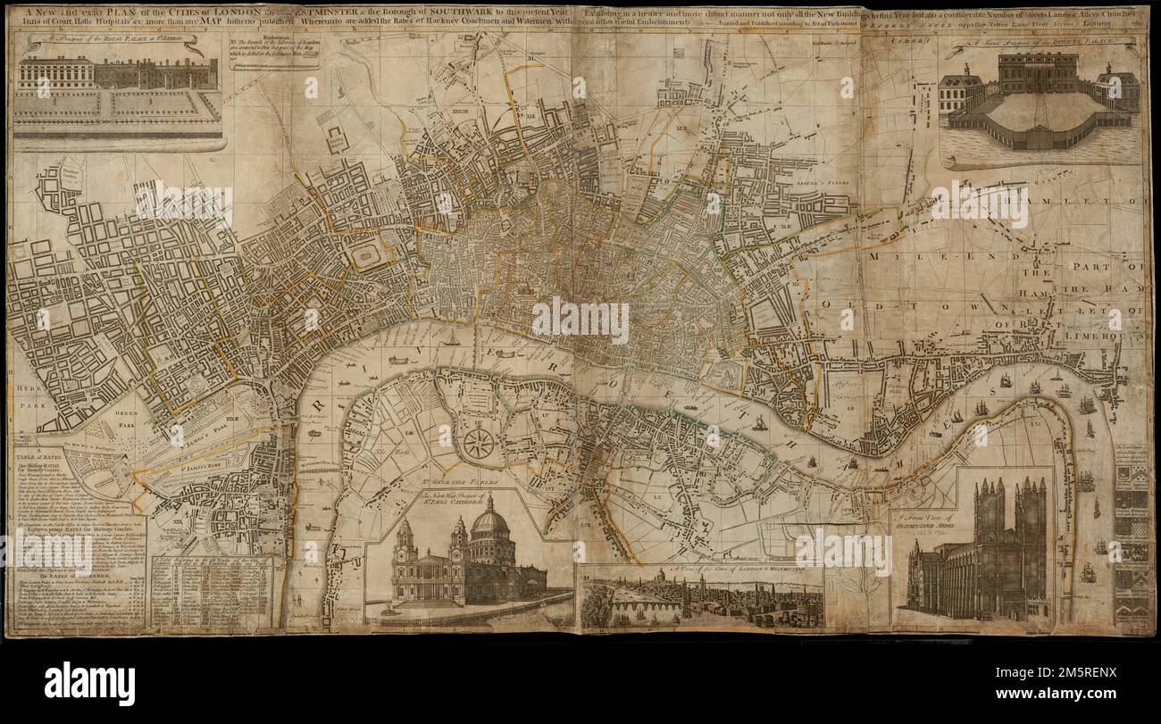 St pauls cathedral plan map hi-res stock photography and images - Alamy