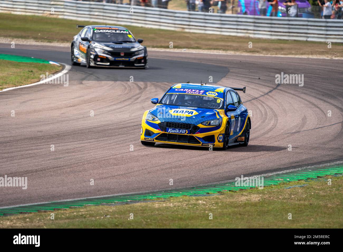 BTCC British Touring Car Championship Truxton Round 22 Stock Photo - Alamy