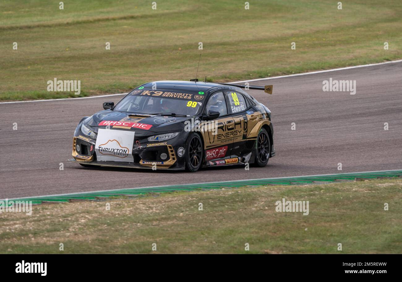 BTCC British Touring Car Championship Truxton Round 22 Stock Photo - Alamy