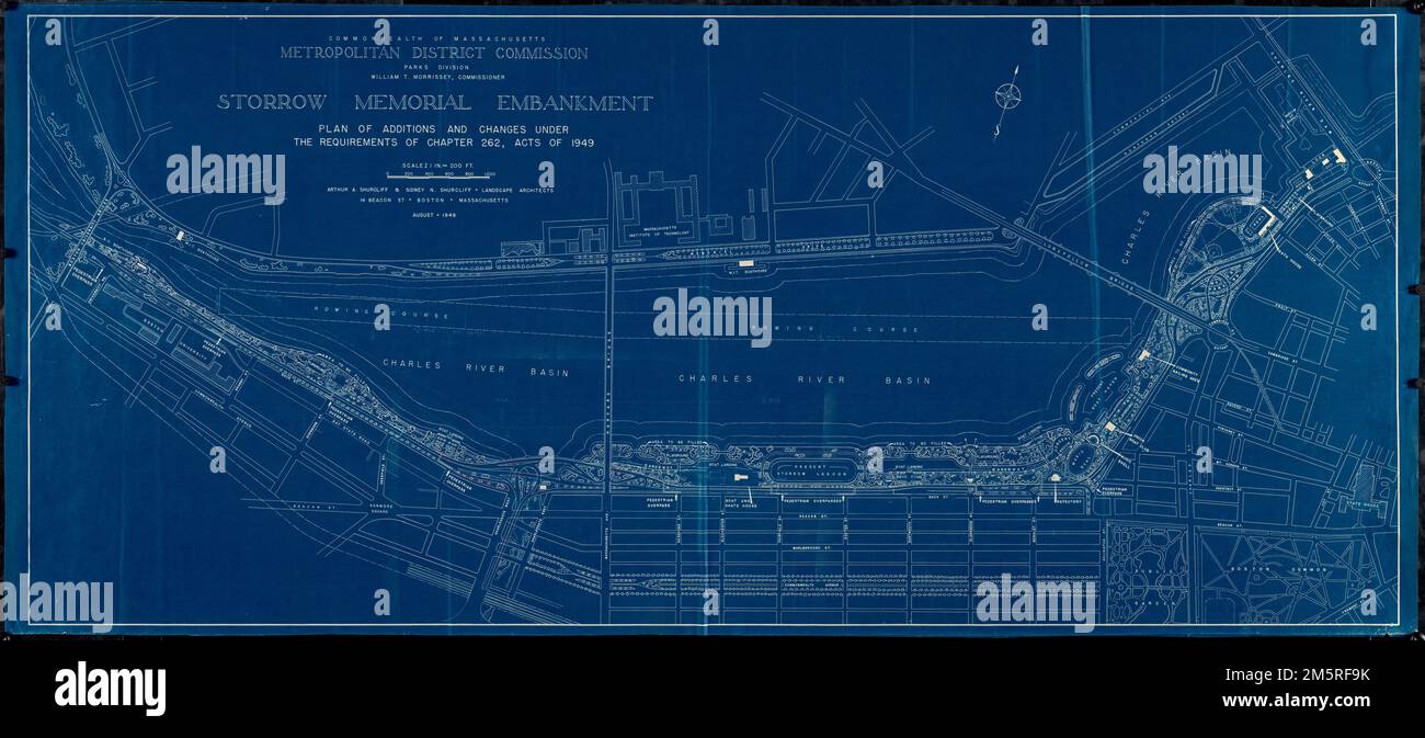 Storrow Memorial Embankment : plan of additions and changes under the ...