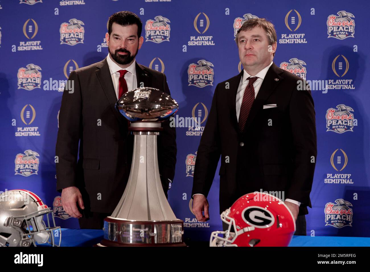 Atlanta, Georgia, USA. 30th Dec, 2022. Ohio State Buckeyes head coach ...