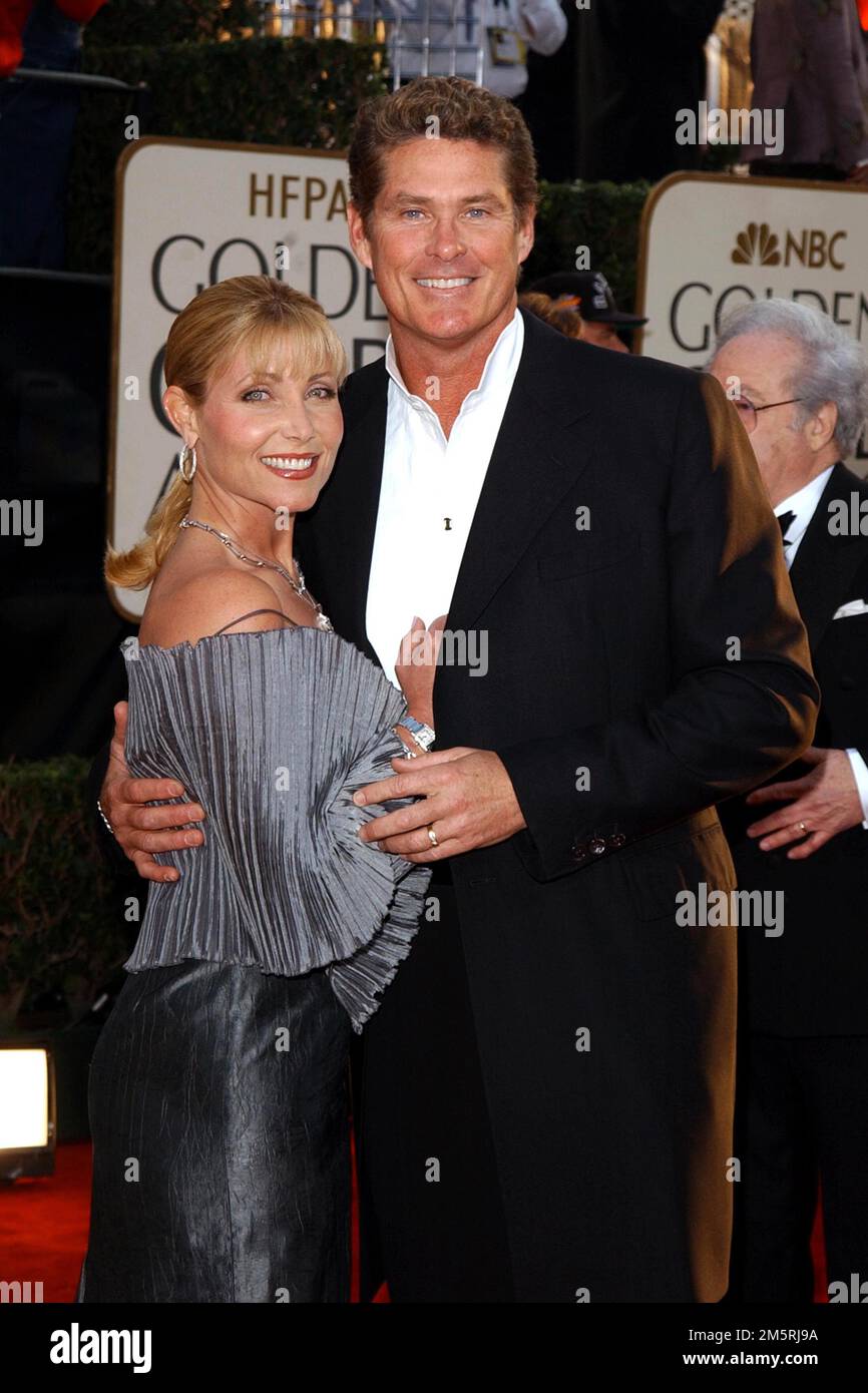 Ex wife of david hasselhoff hi-res stock photography and images - Alamy