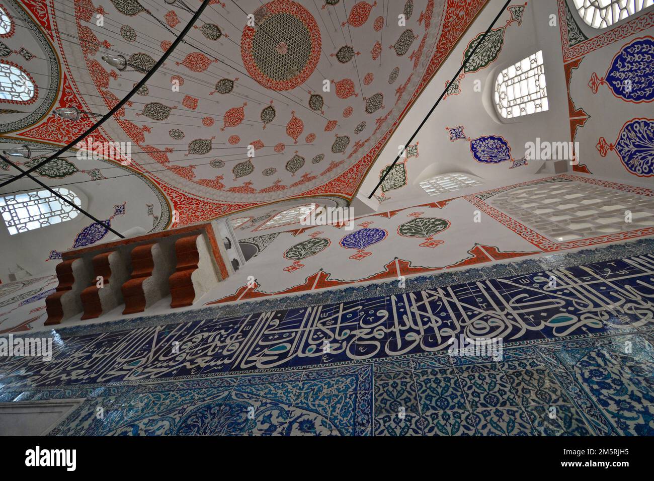 In the Tomb of Hatice Turhan in Istanbul, Turkey, one Ottoman sultan ...