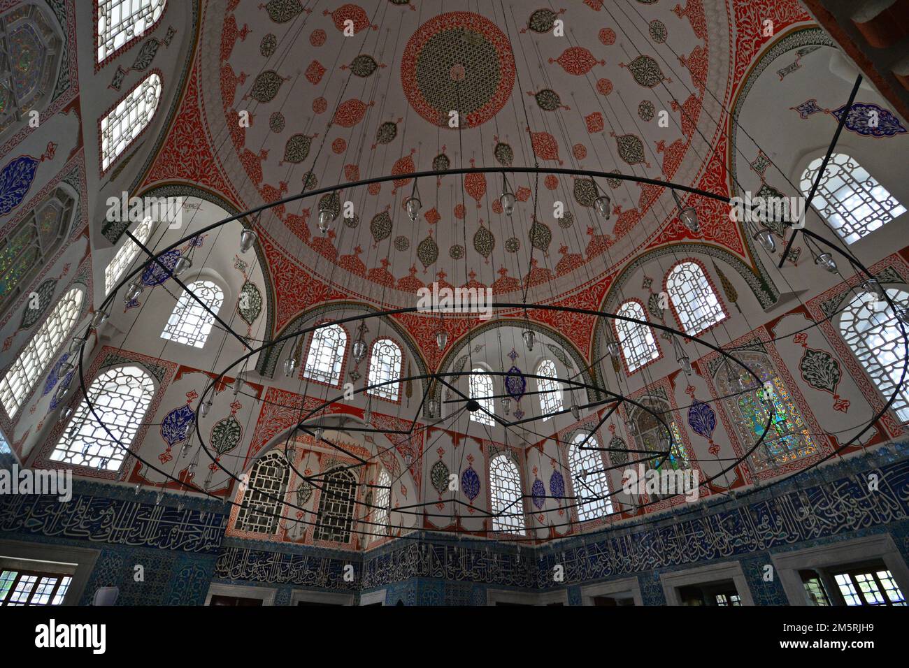 In the Tomb of Hatice Turhan in Istanbul, Turkey, one Ottoman sultan ...