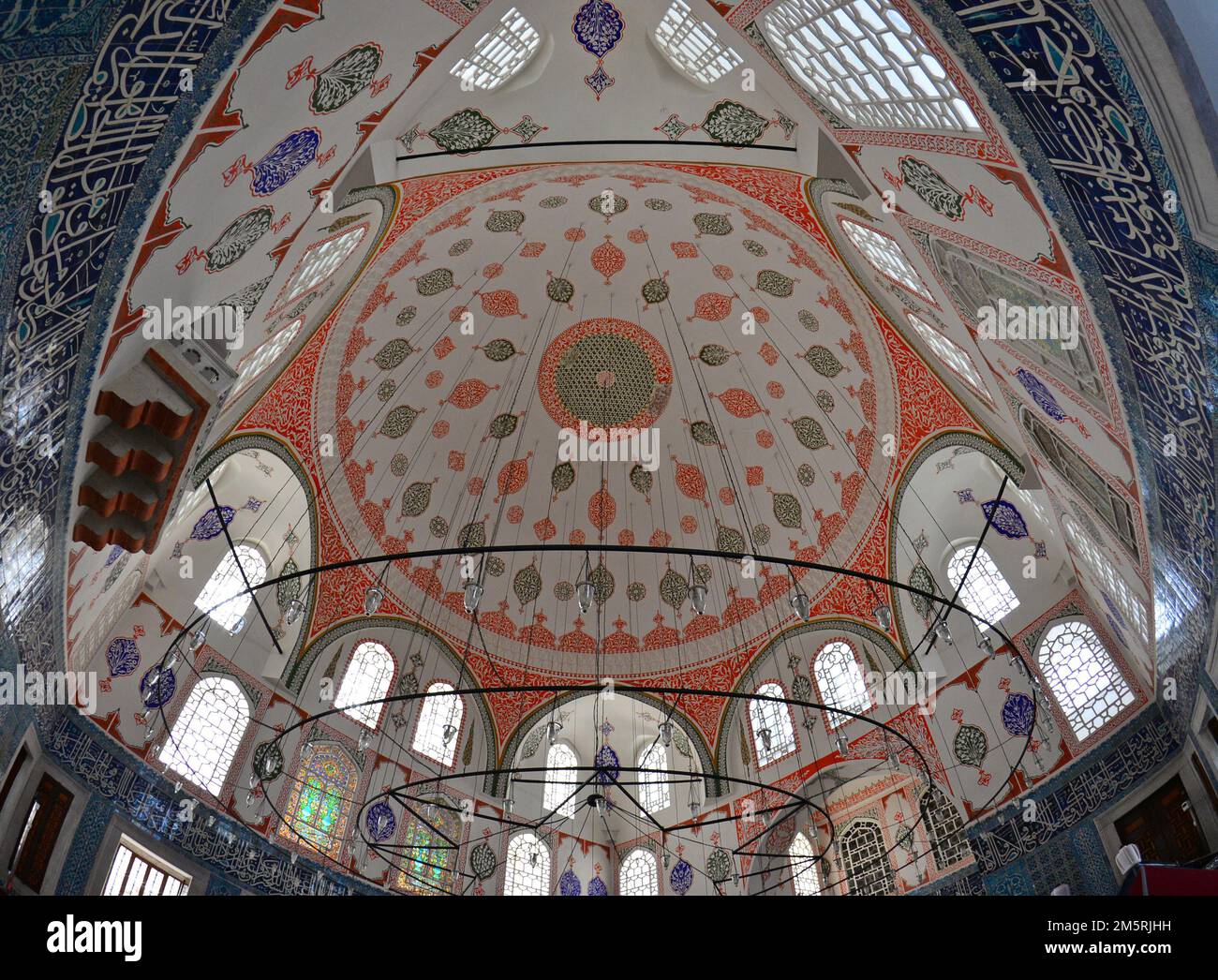 In the Tomb of Hatice Turhan in Istanbul, Turkey, one Ottoman sultan ...