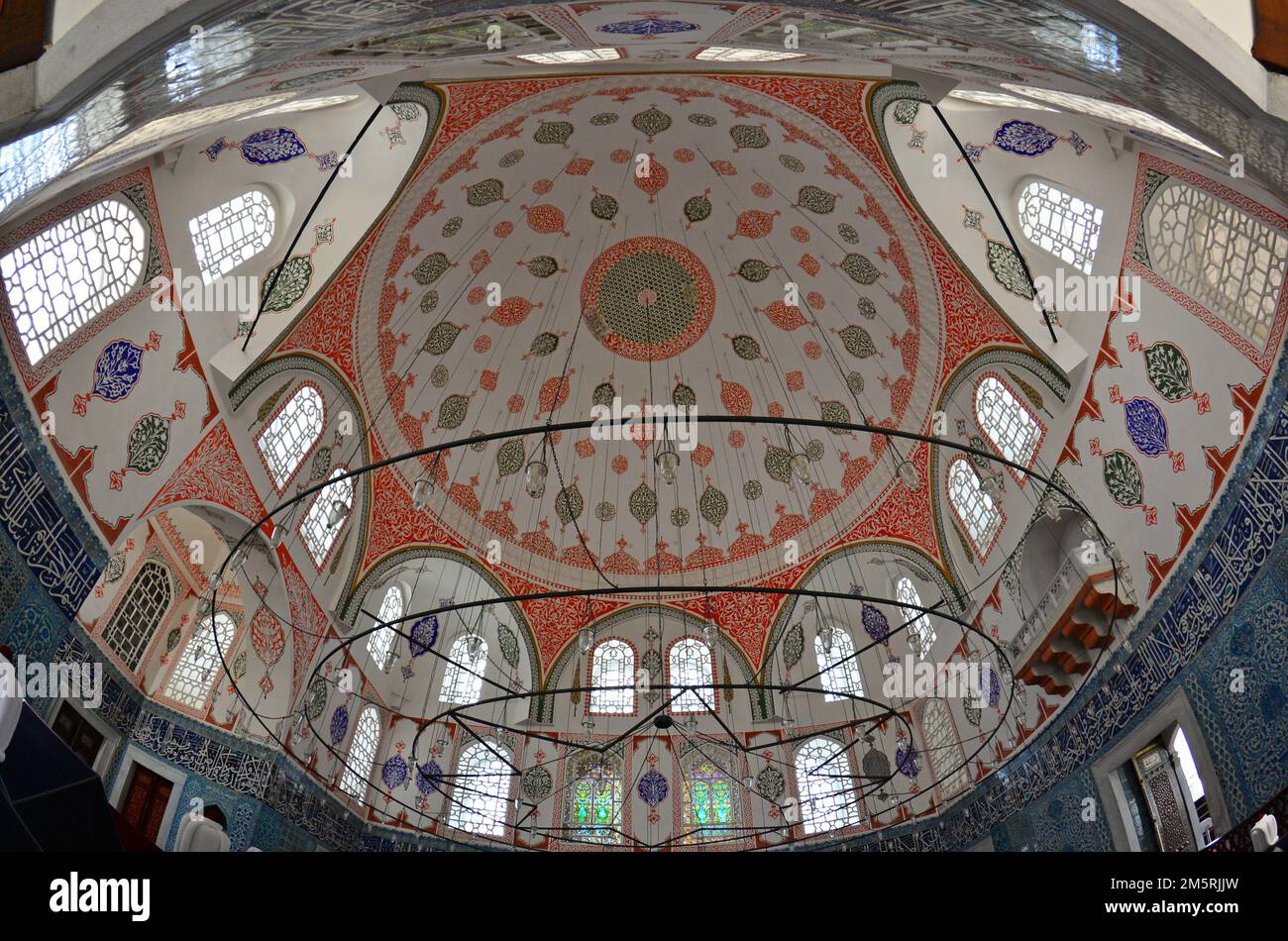 In the Tomb of Hatice Turhan in Istanbul, Turkey, one Ottoman sultan ...