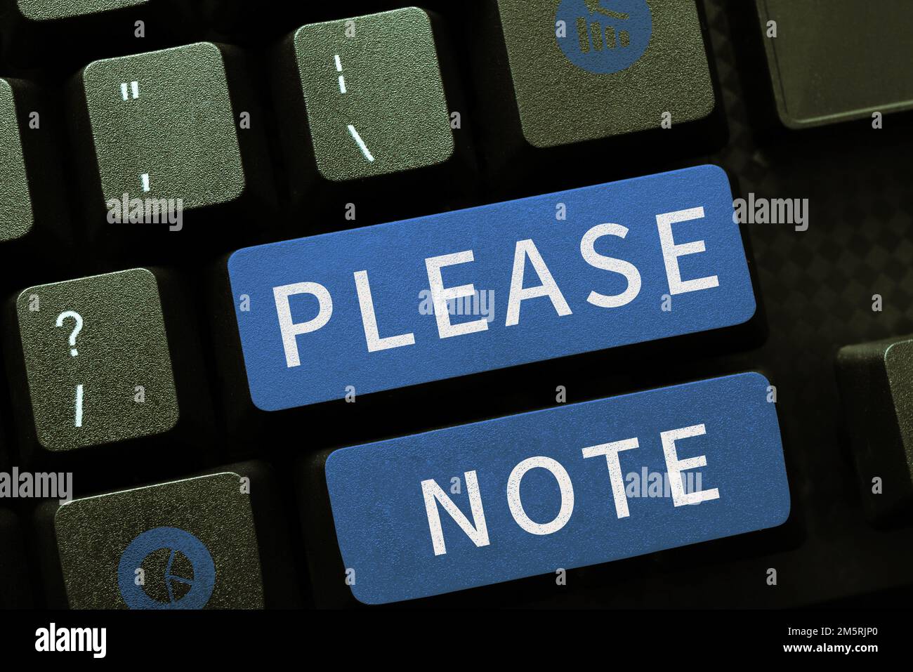 Sign displaying Please Note. Business overview formal way to direct ...