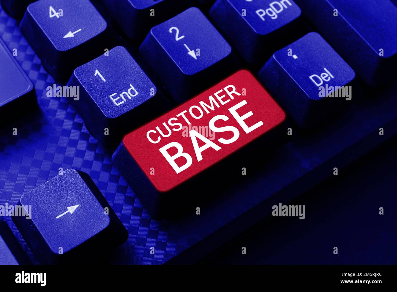 Writing displaying text Customer Base. Business approach encourage ...