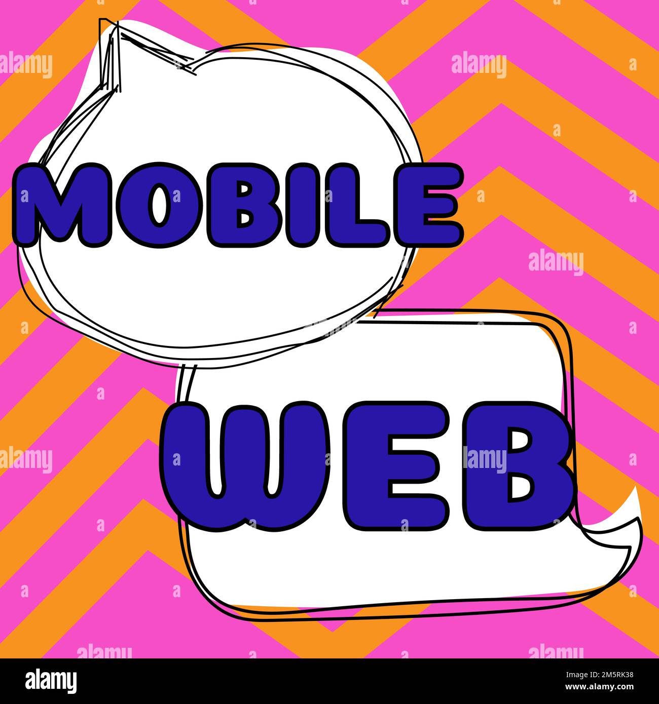 Text caption presenting Mobile Web, Word for browser-based internet ...