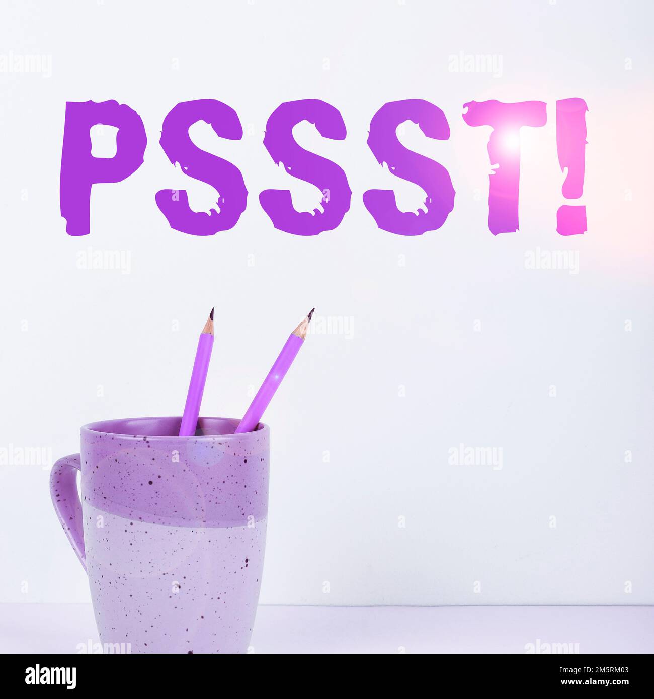 Hand writing sign Pssst. Internet Concept Expression Way to attract ...