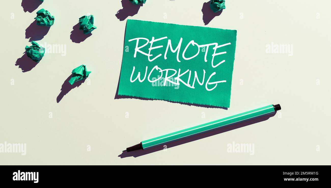 Conceptual caption remote hi-res stock photography and images - Alamy