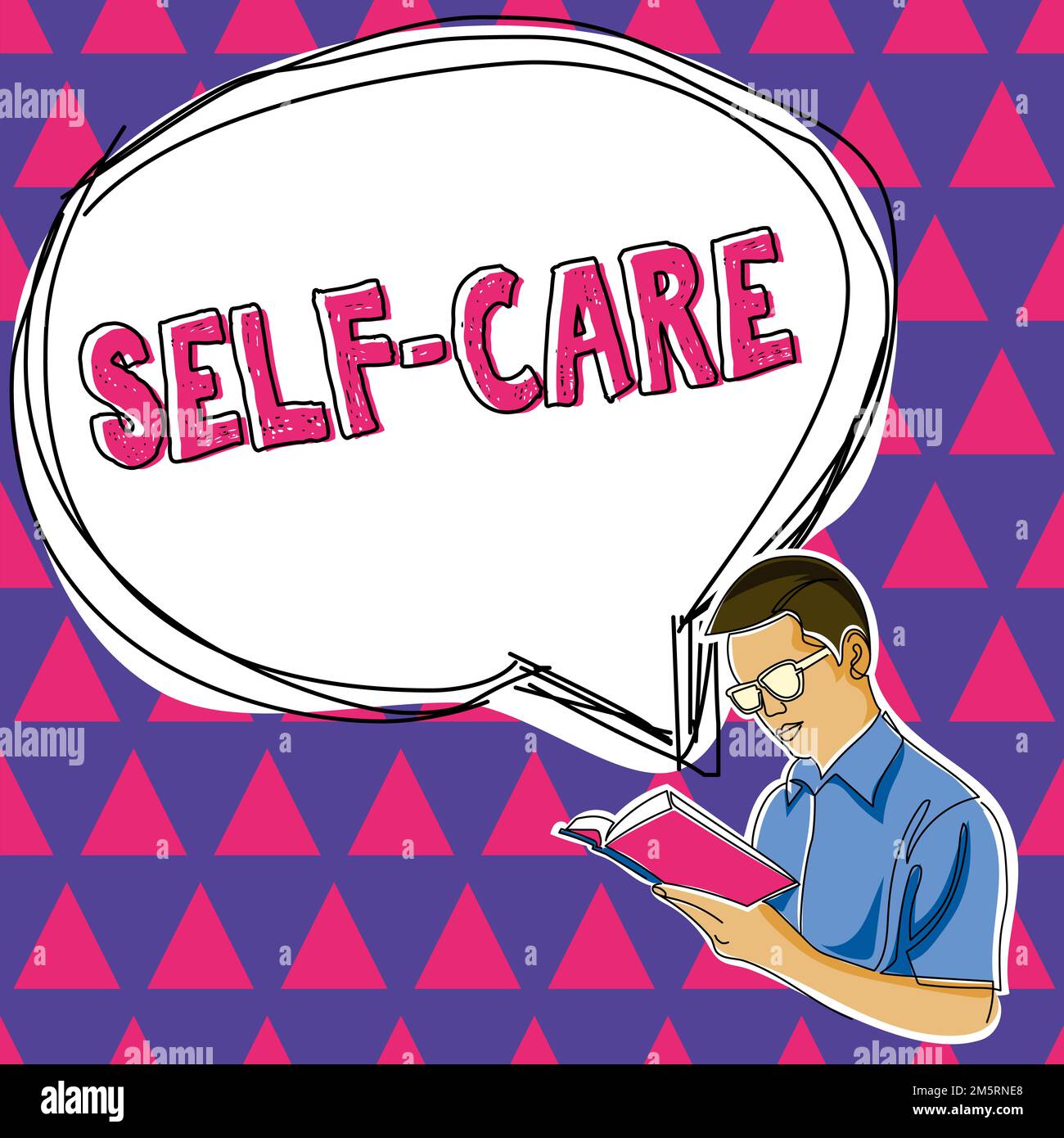 Writing displaying text Self Care. Conceptual photo the practice of ...