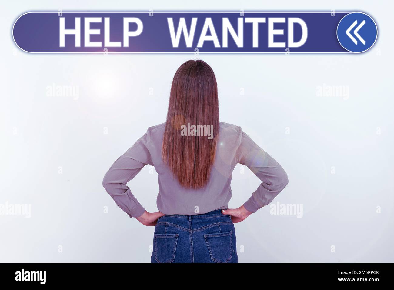 Sign displaying Help Wanted. Business idea advertisement placed in ...