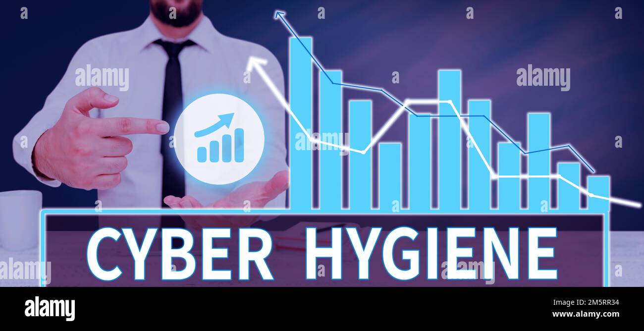 Writing displaying text Cyber Hygiene. Business approach steps that ... Writing displaying text Cyber Hygiene. Business approach steps that ...