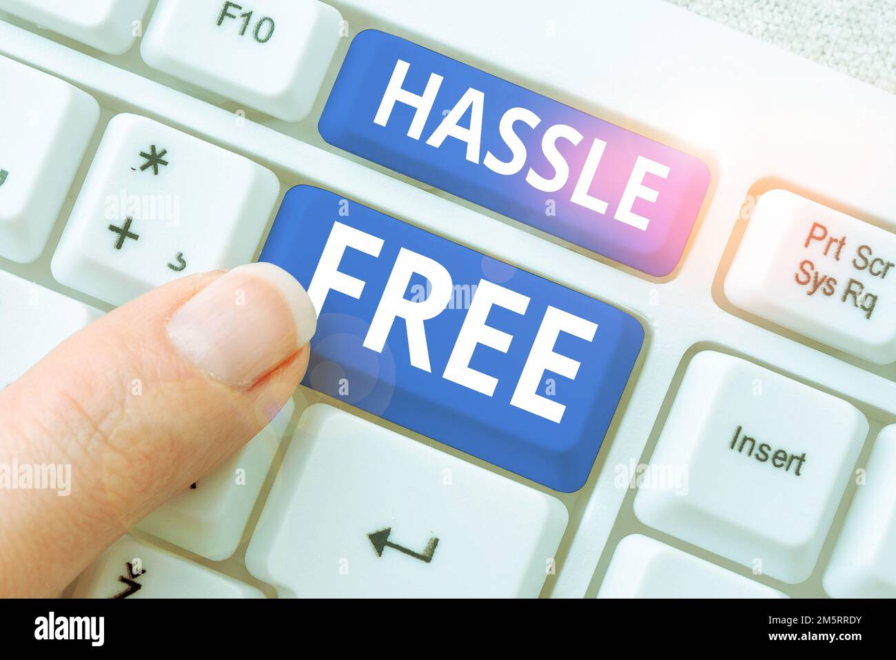 Writing displaying text Hassle Free. Business overview Without having a ...