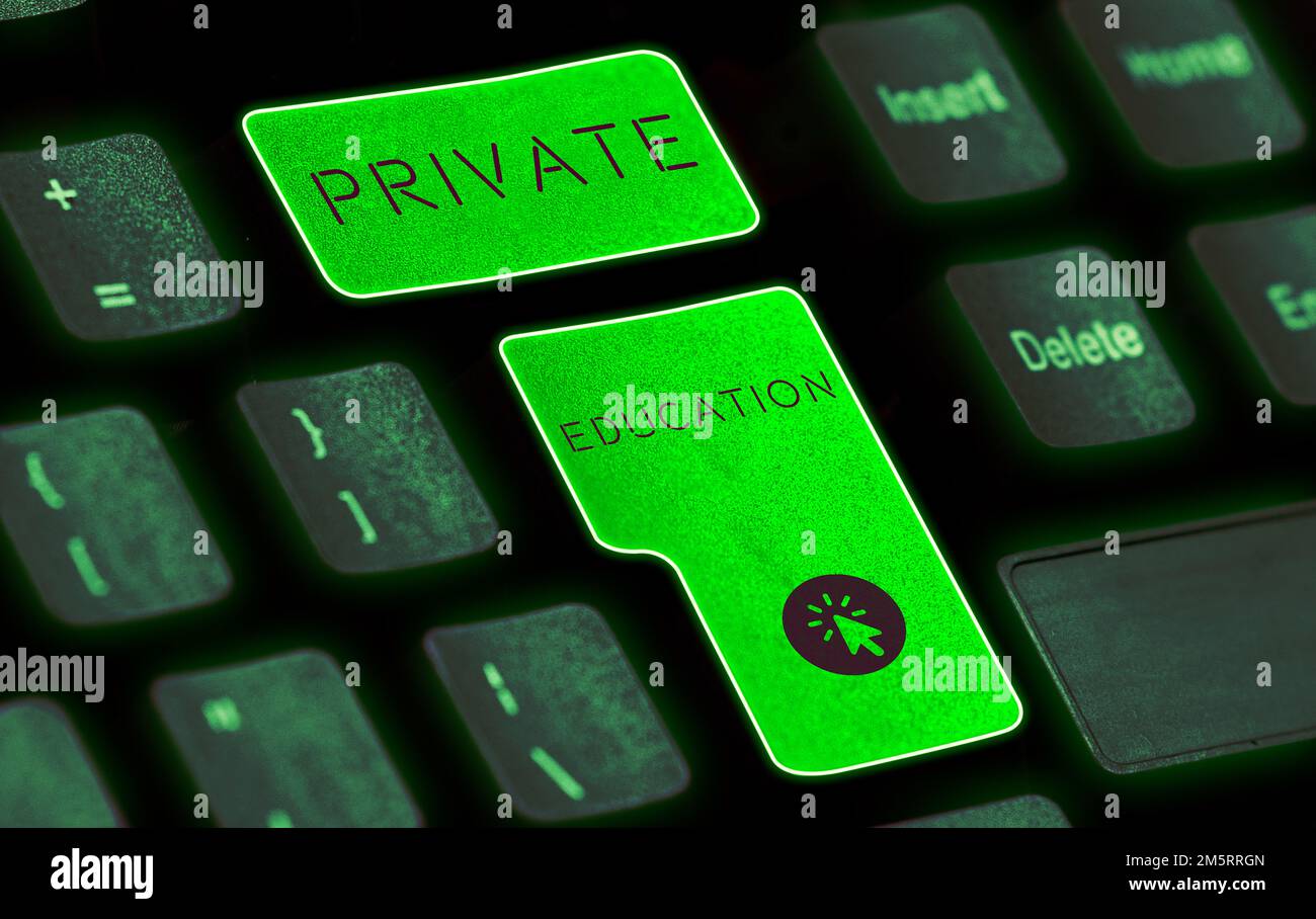 Conceptual display Private Education. Business overview Belonging for ...