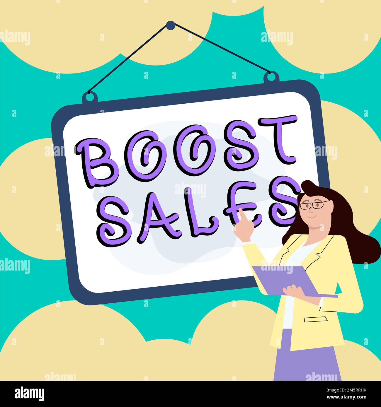 Hand writing sign Boost Sales. Concept meaning move sales profit from a ...