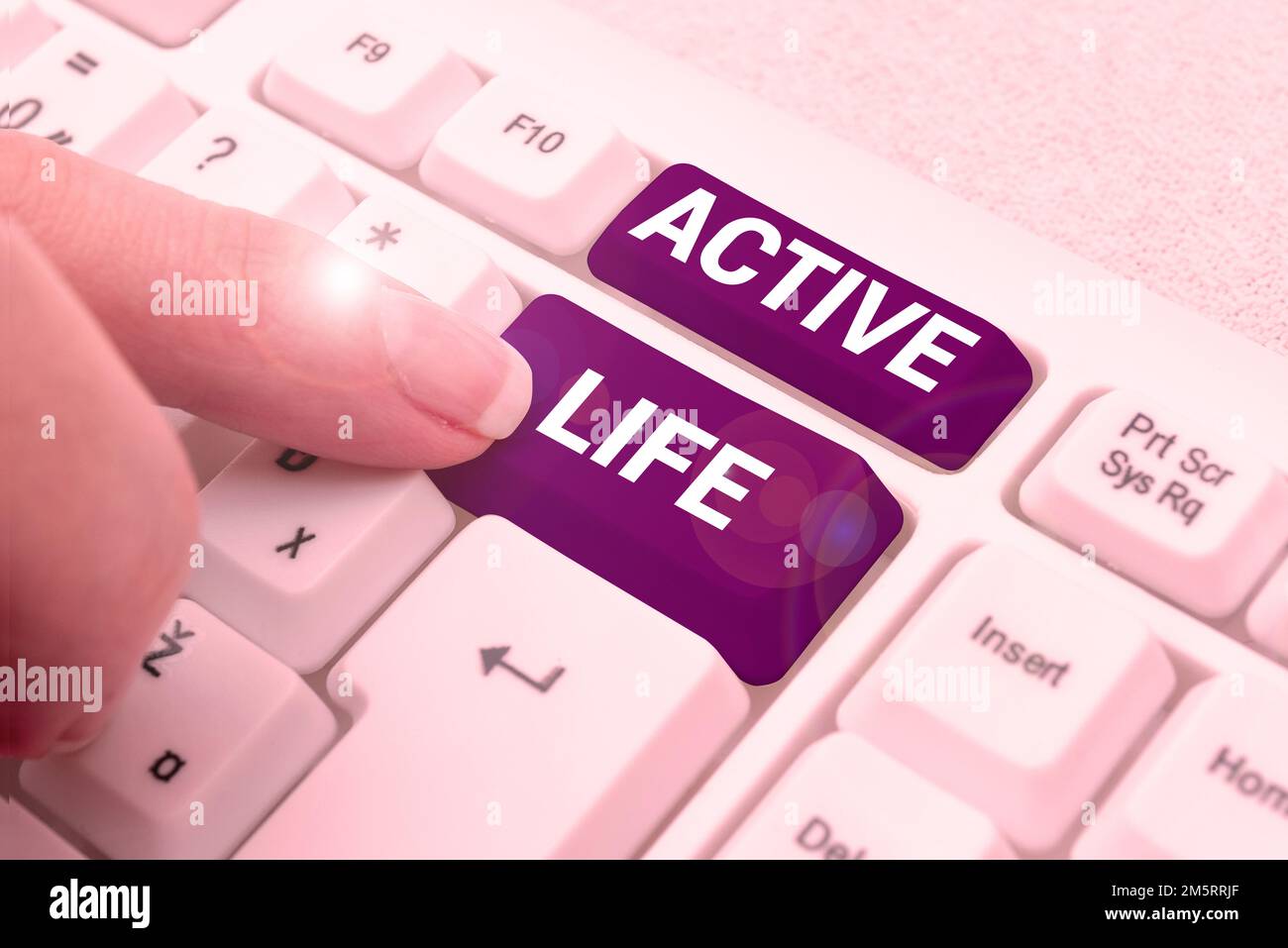 Conceptual display Active Life. Conceptual photo way of life that ...