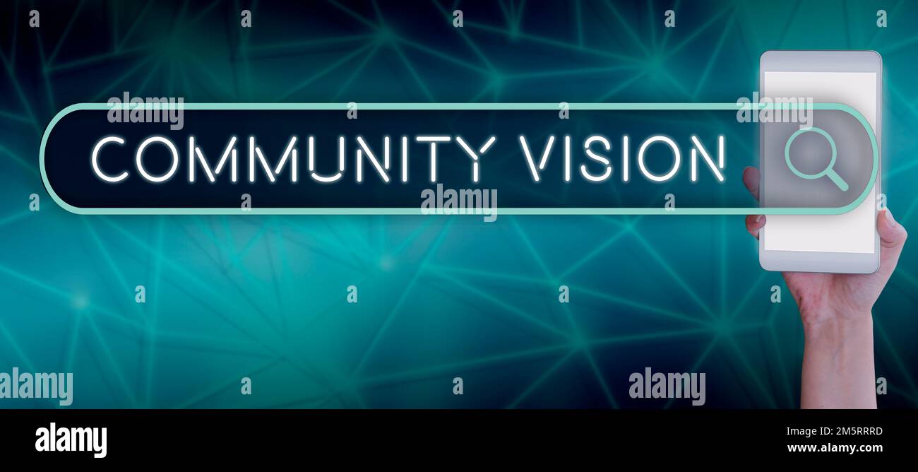 Conceptual caption Community Vision, Concept meaning Neighborhood ...