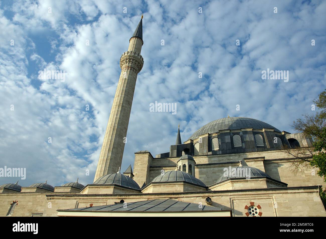 Located in Istanbul, Turkey, Yavuz Sultan Selim Mosque was built in ...