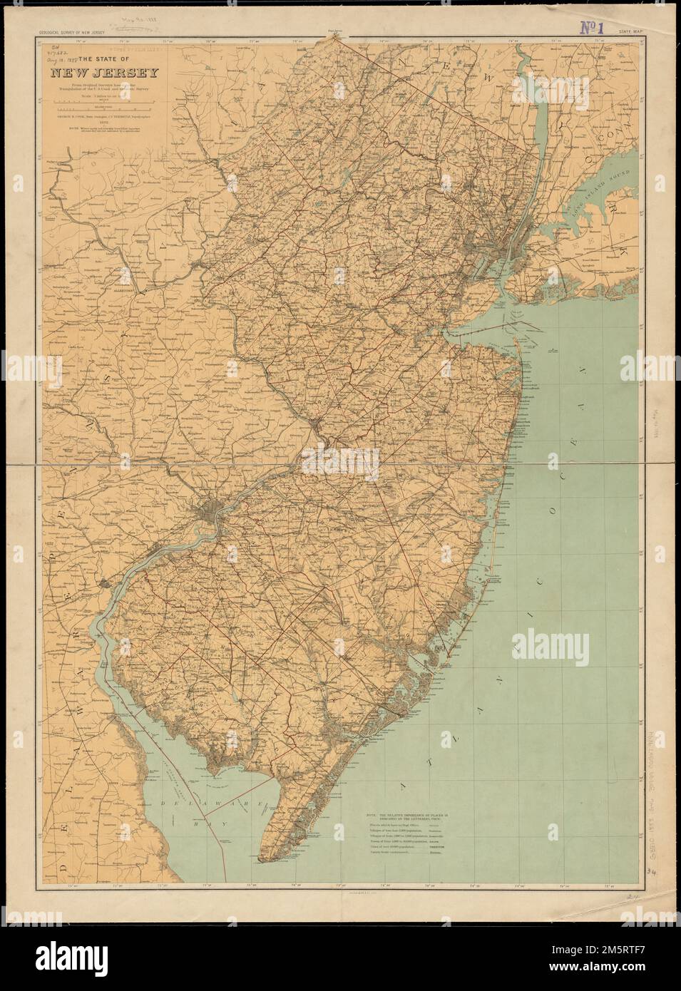 The State of New Jersey : from original surveys based on the ...