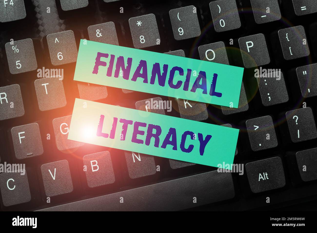 Hand writing sign Financial Literacy. Business showcase Understand and ...