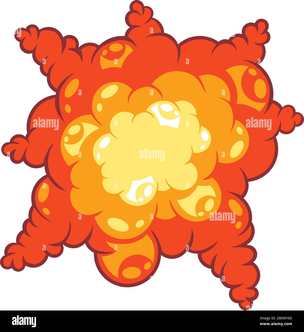 explosion danger effect isolated icon Stock Vector Image & Art - Alamy
