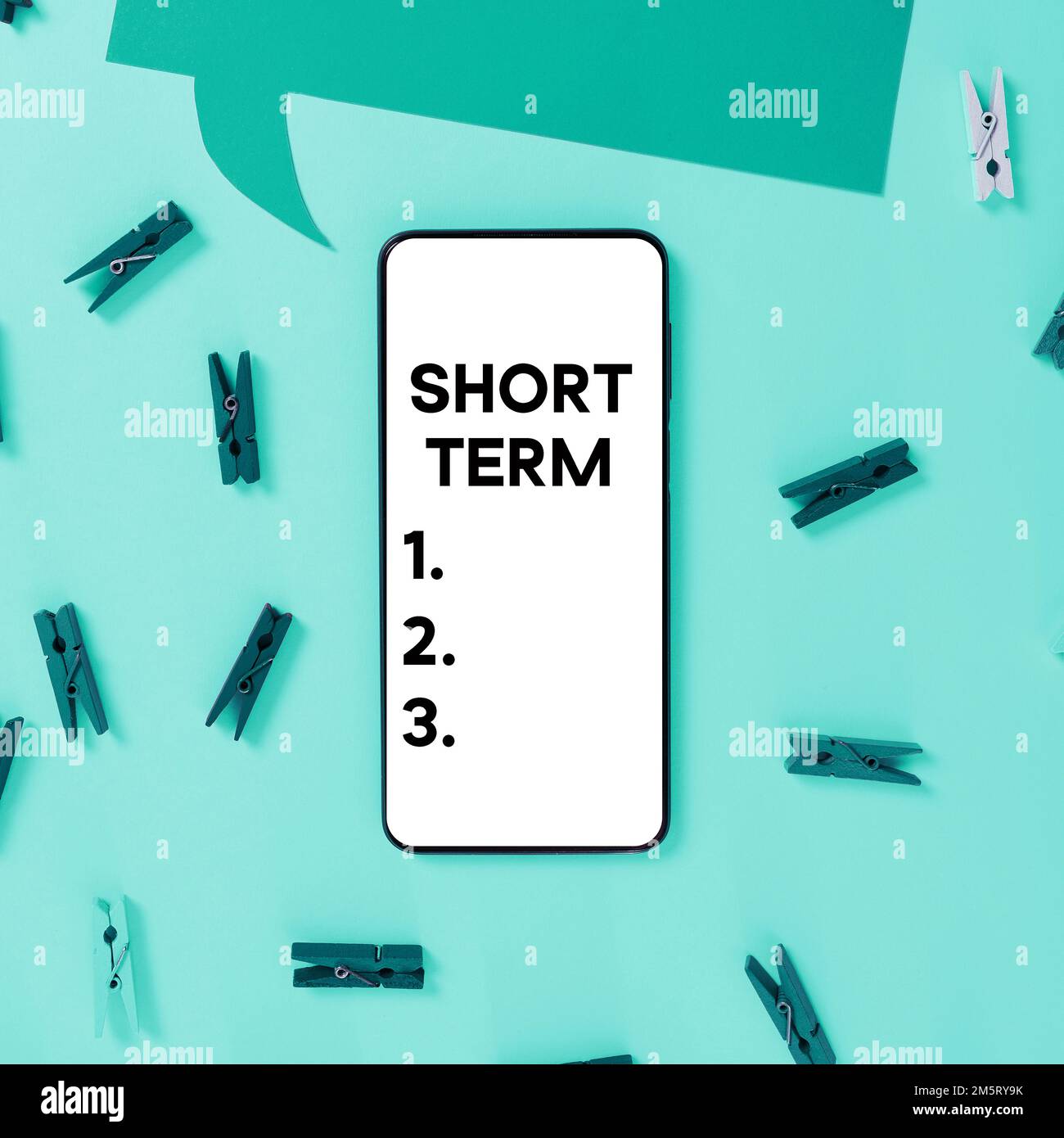 Sign displaying Short Term. Business showcase occurring over or ...