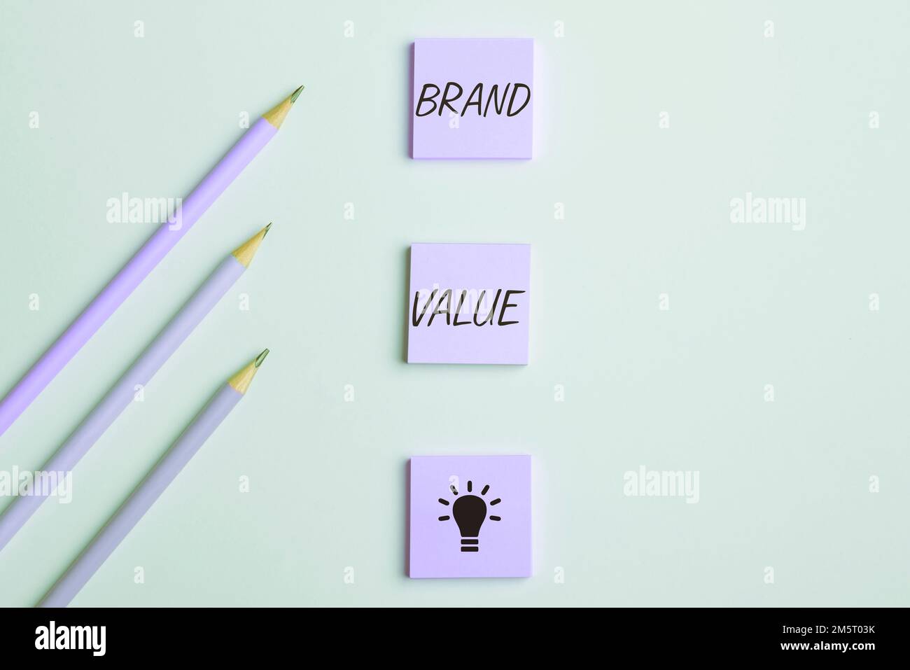 Hand writing sign Brand Value. Internet Concept company generates from ...