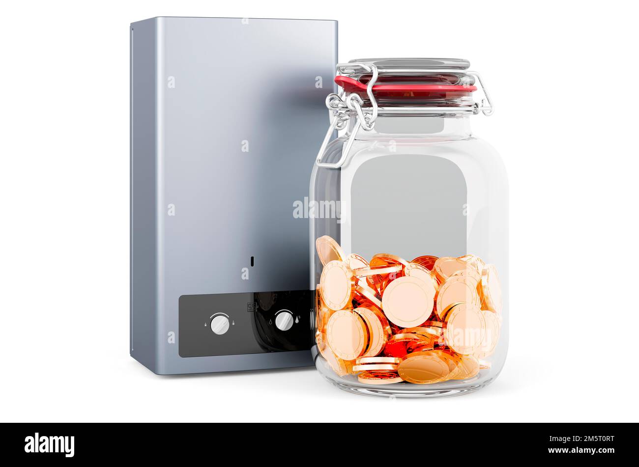 Golden heater Cut Out Stock Images & Pictures - Alamy