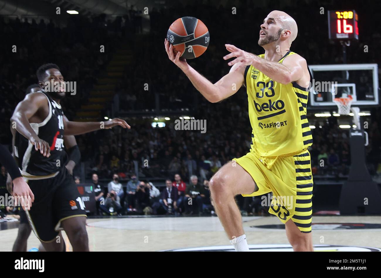 Bologna, Italy. 30th Dec, 2022. Nick Calathes (Fenerbahce Beko Istanbul ...